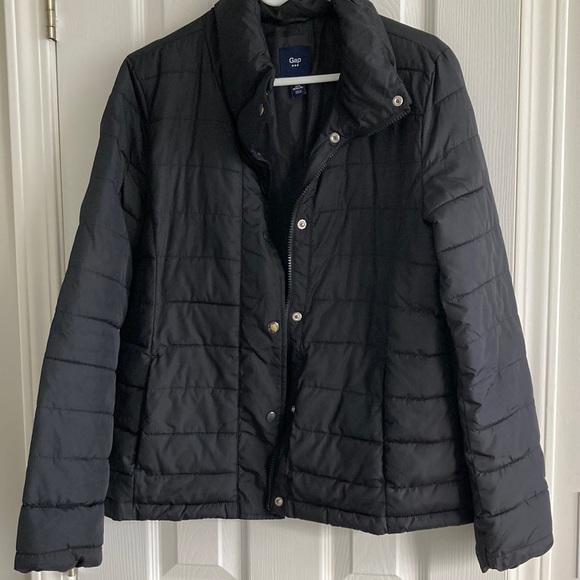 GAP | Jackets & Coats | Gap Black Puffer Jacket | Poshmark
